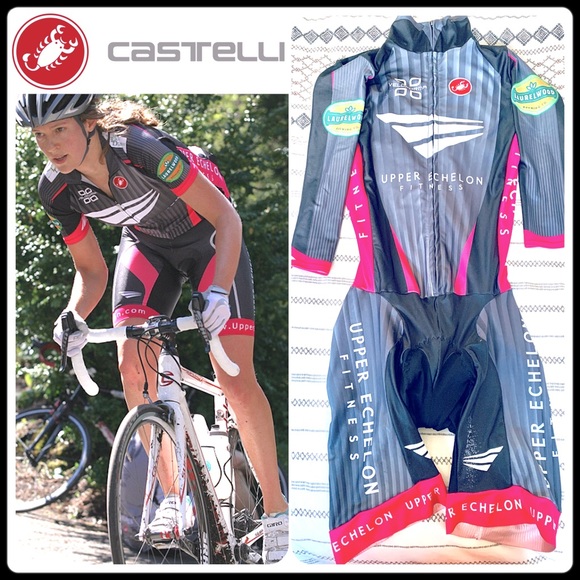 castelli | Pants & Jumpsuits | Castelli Womens Cyclingtriathlon Suit ...